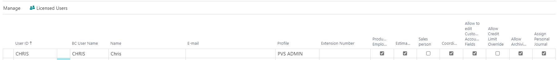 PrintVis Assisted Setup - Users - PrintVis Documentation